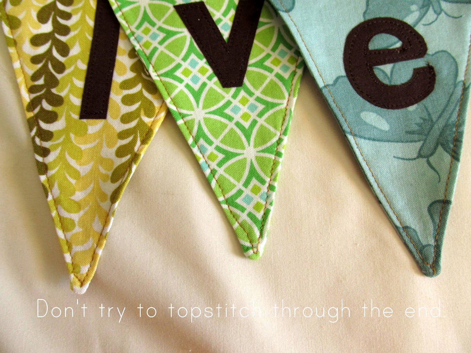 Pickup Some Creativity: New Sewing Tips for Banners or Bunting
