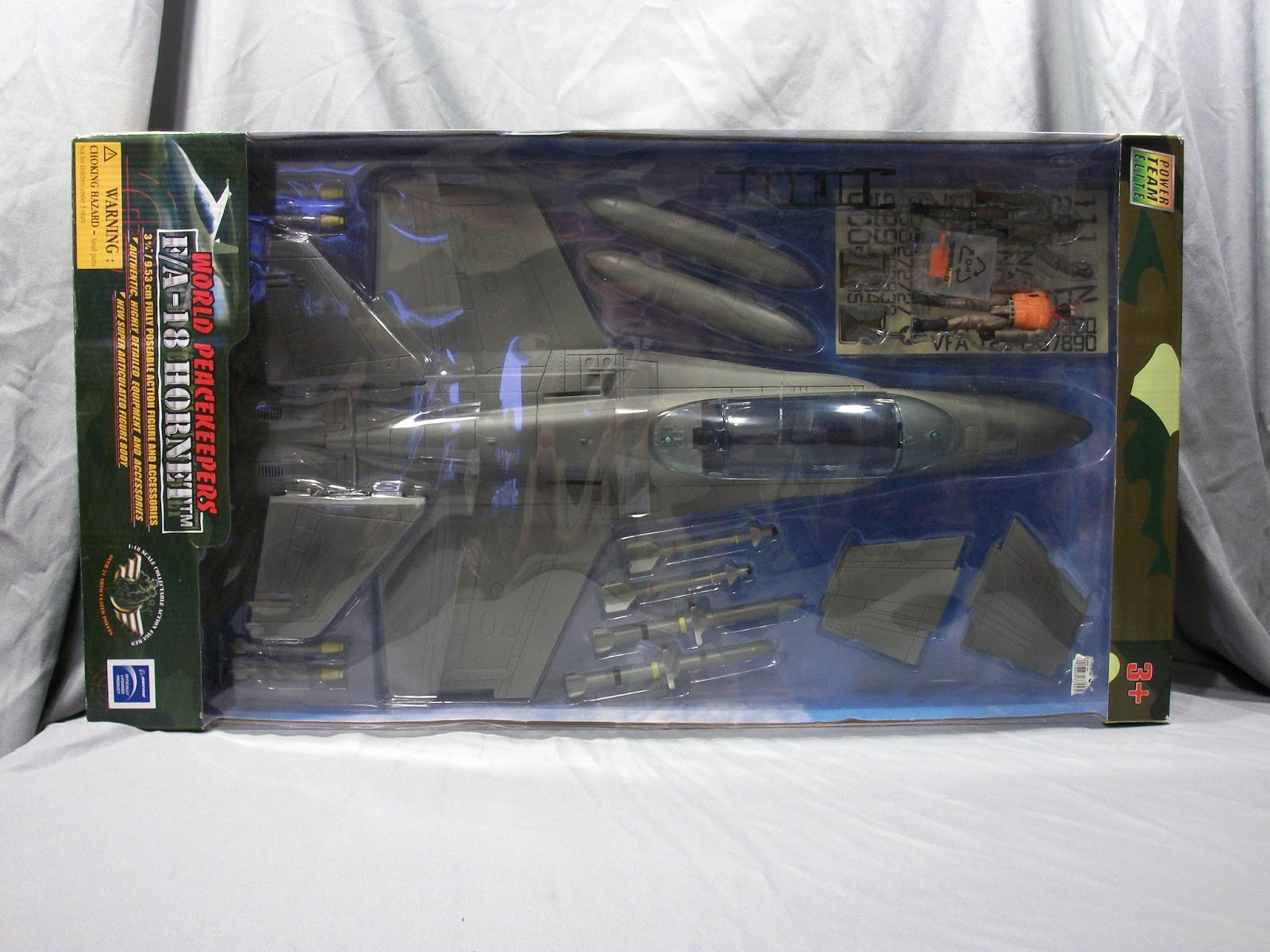 G.I. Joe Intel Ops: Power Team Elite F/A-18 Hornet Review