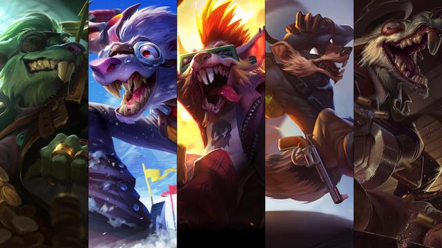 League of legends: Twitch y sus nuevas ilustaciones