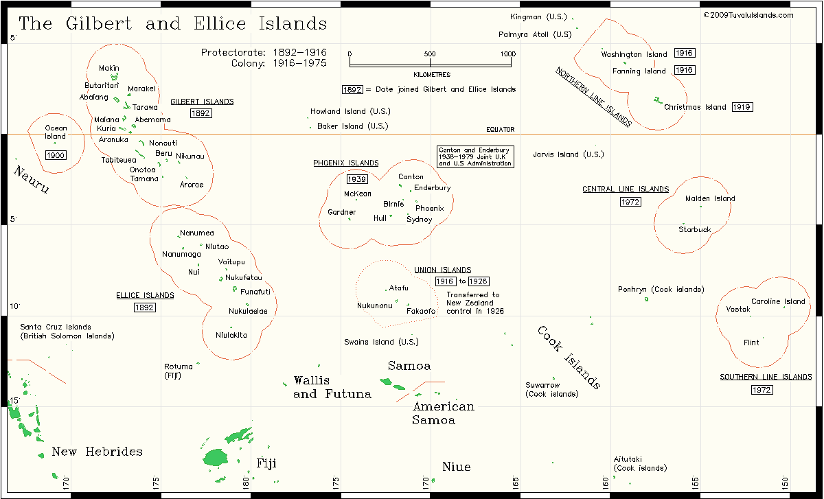 Big Blue 1840-1940: Gilbert & Ellice Islands