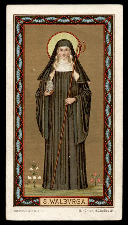 Santos, Beatos, Veneráveis e Servos de Deus: SANTA VALBURGA, Virgem e ...