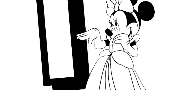 Numeros con Personajes de Disney, para Colorear. . - Oh my Alfabetos!