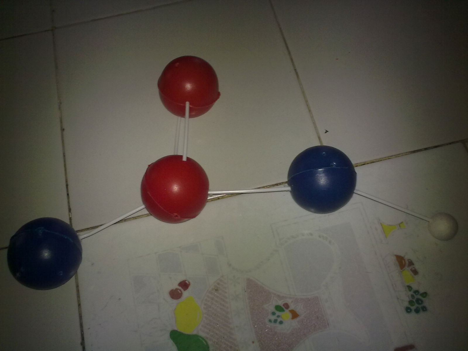 quimica: examen de modelos tridimensionales, SERGIO ALAN PIÑA MOREALES ...