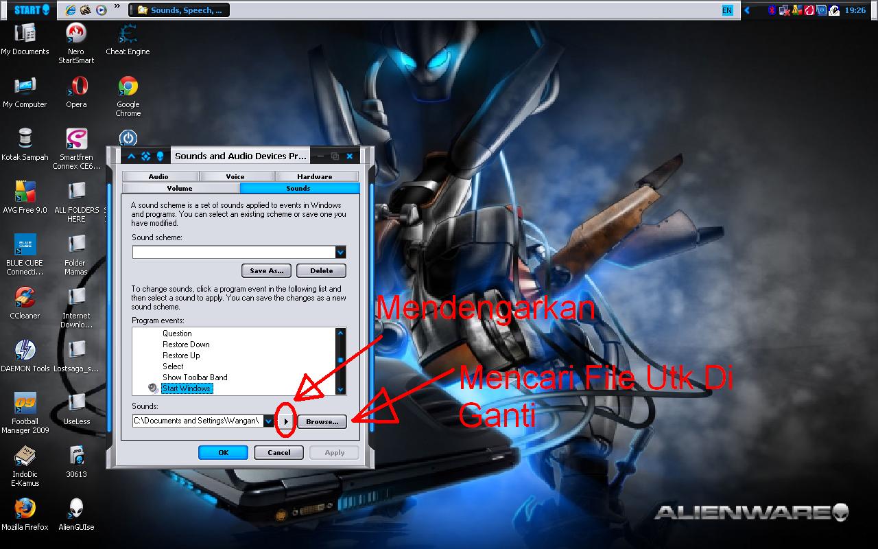 Blog_4_All: Cara Mengubah Suara Startup dan Shutdown Di Windows XP