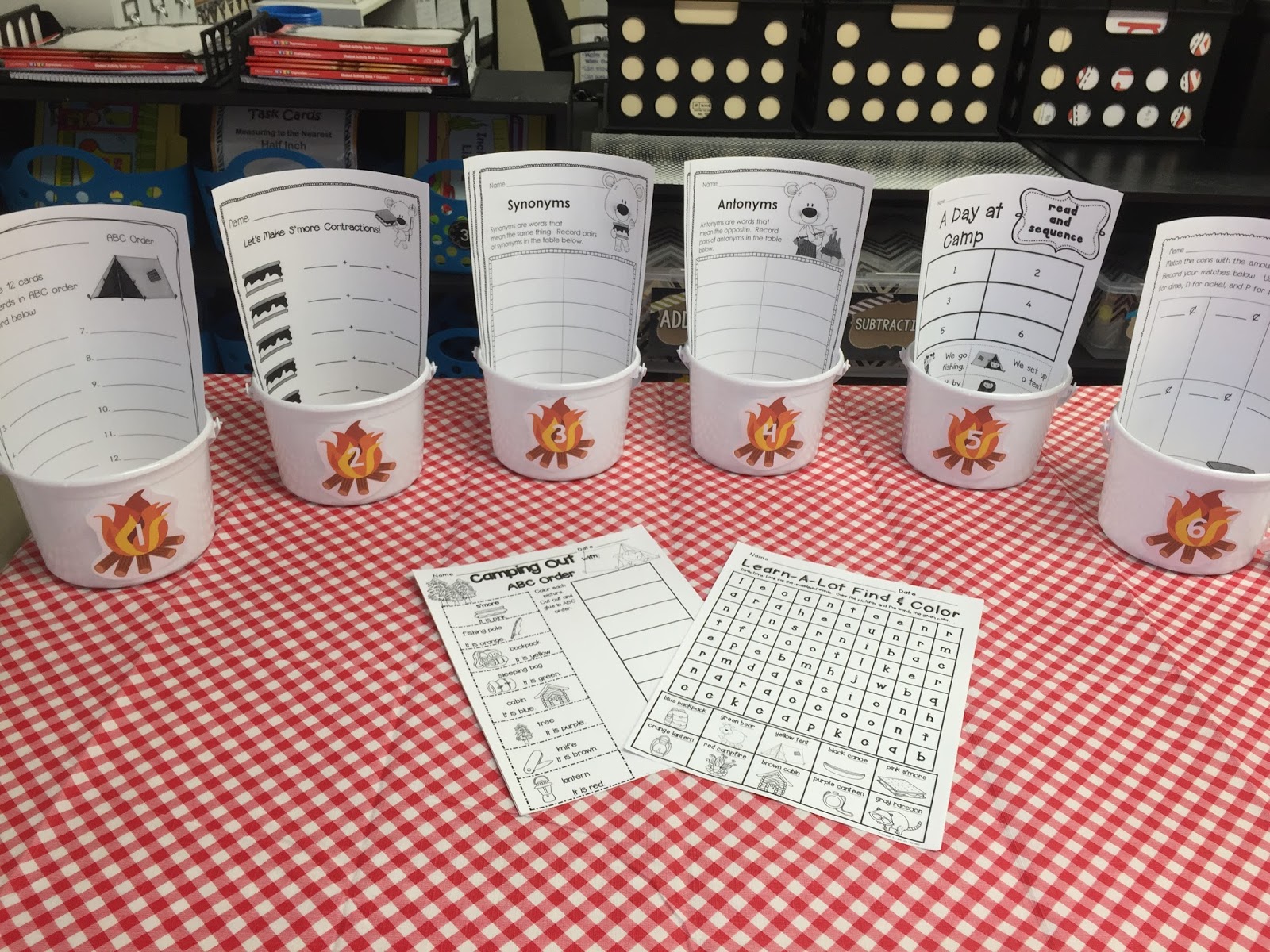 A View Into My Classroom: End of the Year Camping Theme