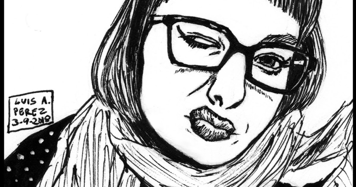 Luis A. Perez - Illustration: Elizabeth Backus - Daily Drawing 2018