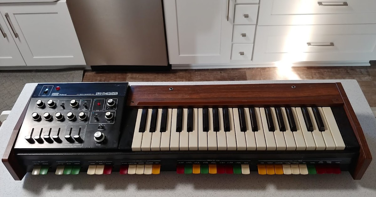 MATRIXSYNTH: Roland SH-1000 Vintage Synthesizer SN 234617