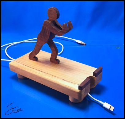 Scrollsaw Workshop: Smart Phone and Tablet Stand Scroll Saw Pattern.