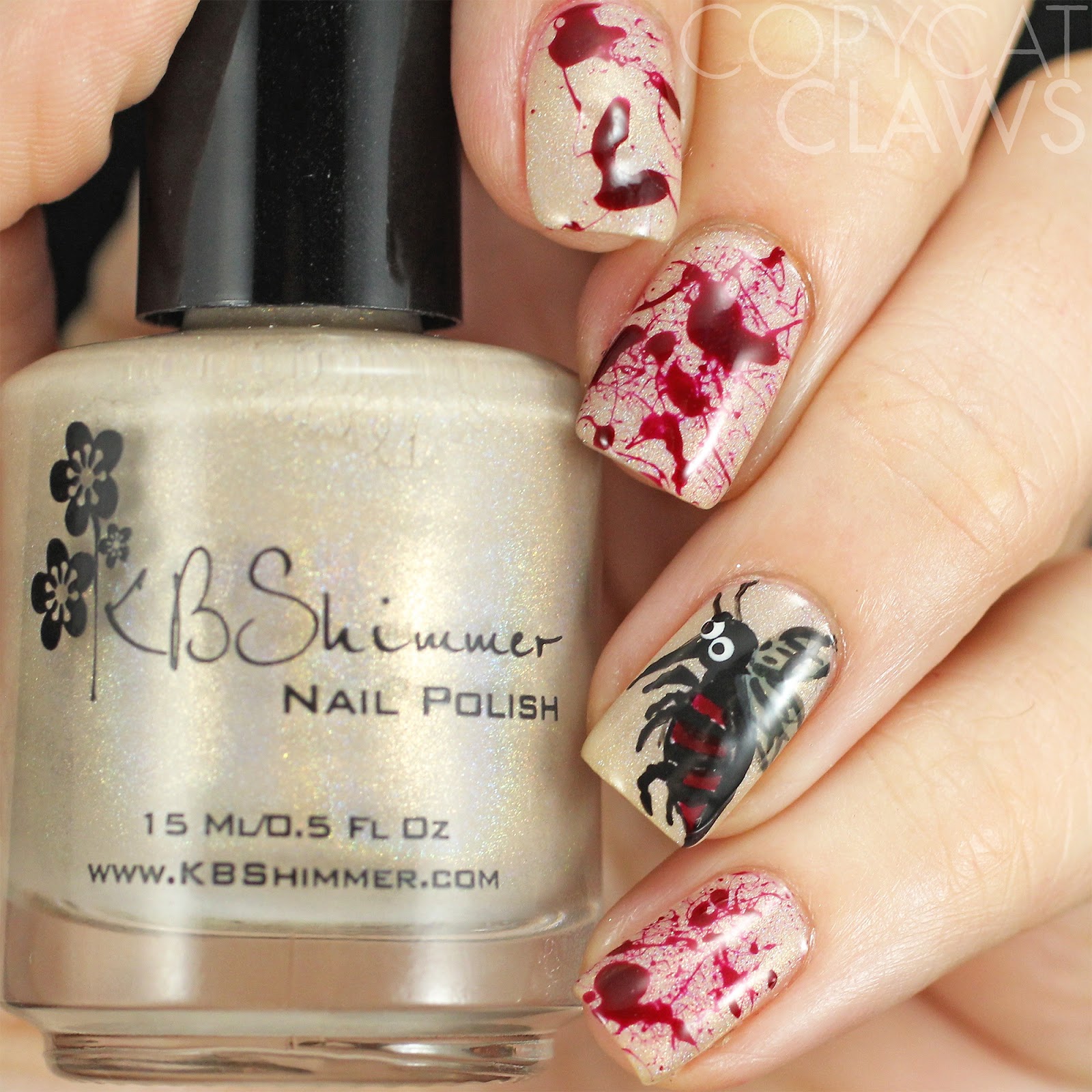 Copycat Claws: 40 Great Nail Art Ideas - Insects