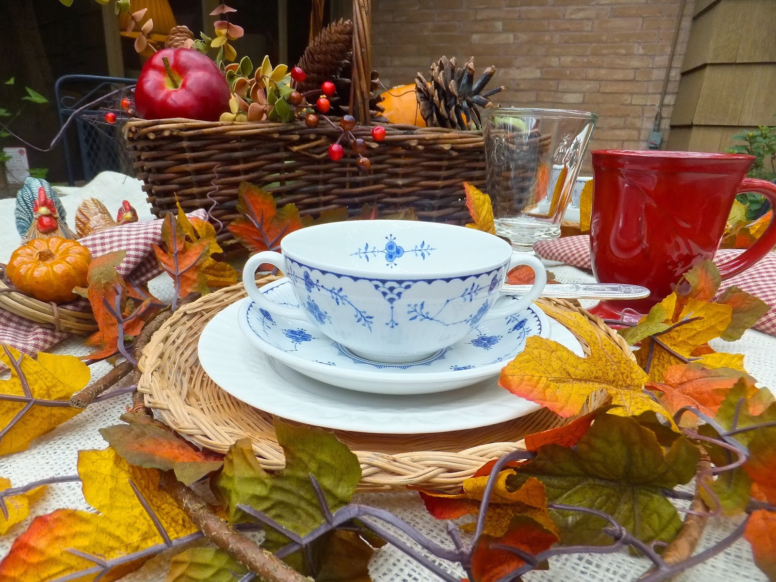 Ash Tree Cottage: My Blast from the Past Fall Decorating Ideas
