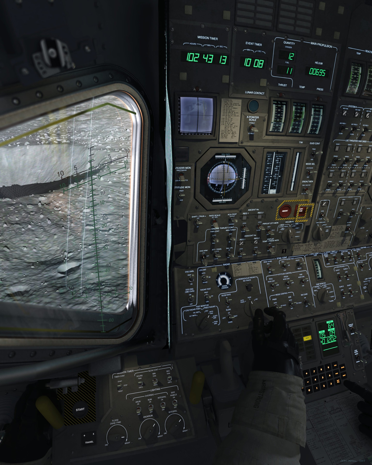 Exo Cruiser: Lunar Module Windows