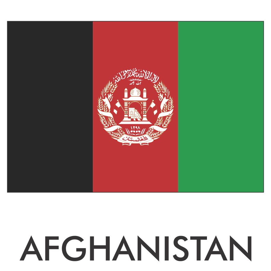 Afghanistan National Flag Logo | Vector Crowd - Free CDR Vector Download
