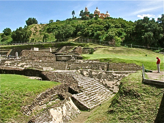 Jim & Carole's Mexico Adventure: Puebla Part 7: Cholula's Great Pyramid