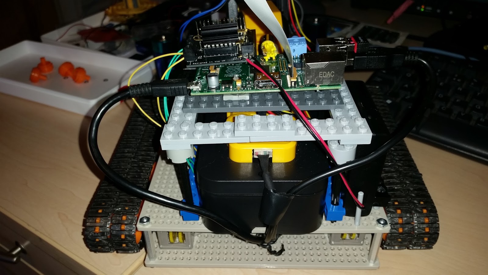 Projects - Raspberry Pi - MythTV: Building the Robot