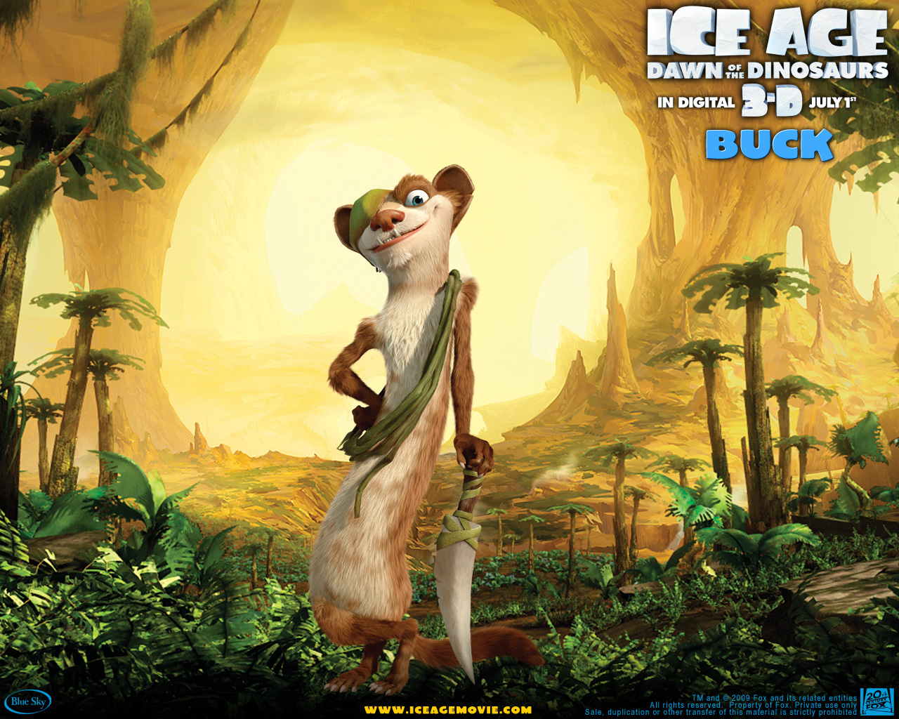My Movie Review imdb copyright: Ice Age 3: Dawn of the Dinosaurs (2009)
