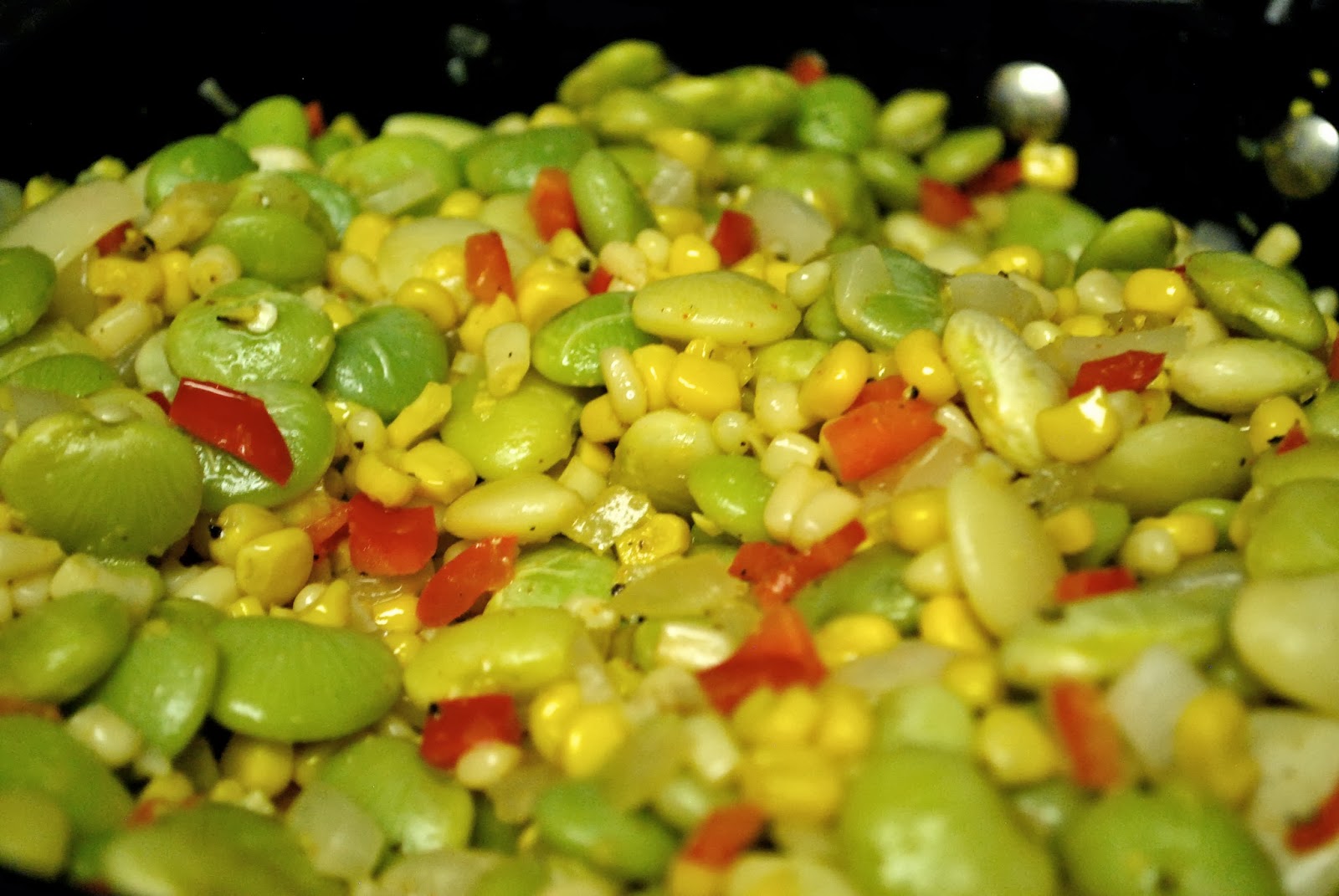 Simple (End of) Summer Succotash | Bevy Richmond