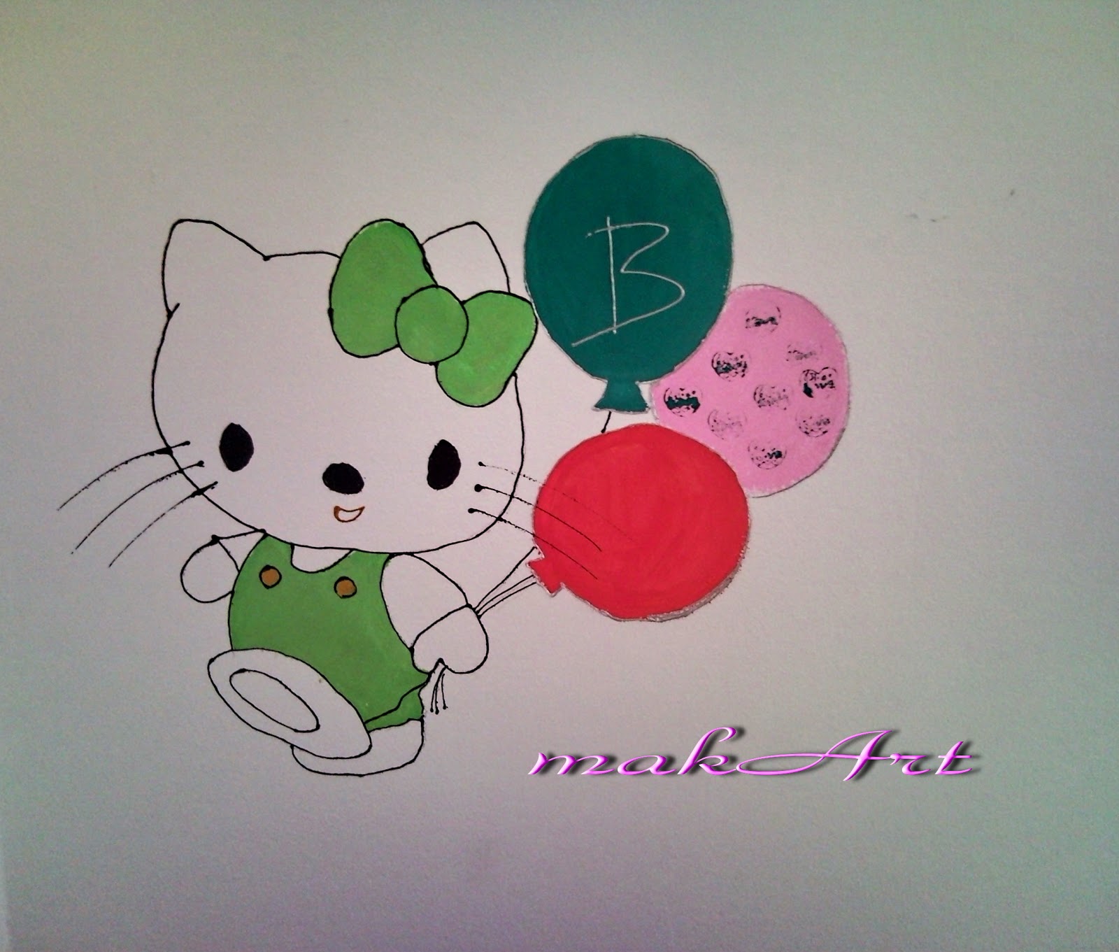 unikatni pokloni: Dečija soba Hello kitty