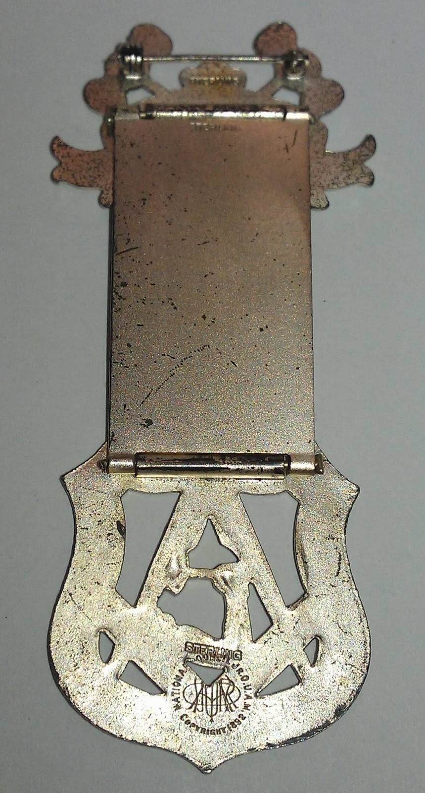 Fraternal Jewel Collection: JR OUAM Jewel - Sterling - 1930s?