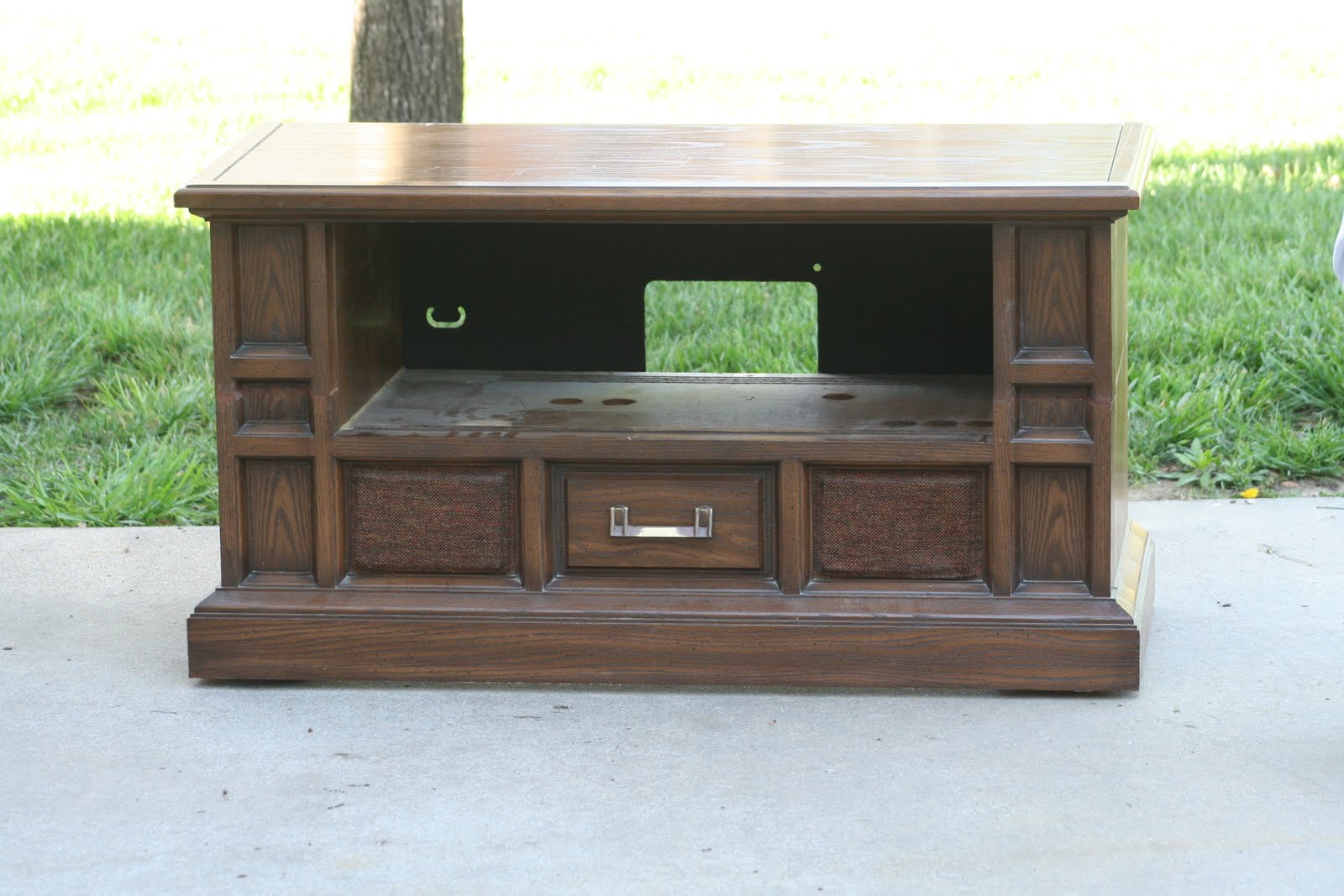 How To Repurpose A Console Tv at Marianne Holt blog