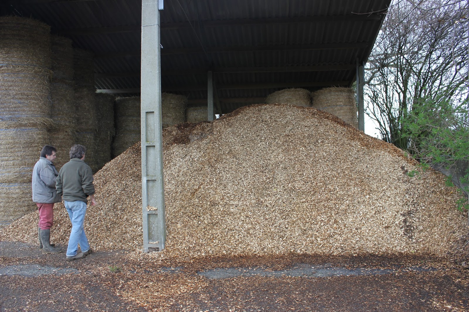 Heating a Farmhouse with a Wood Chip Boiler Biomass Heater - Taking you ...