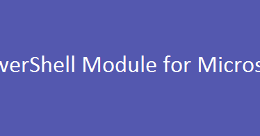 Install Microsoft Teams powershell module