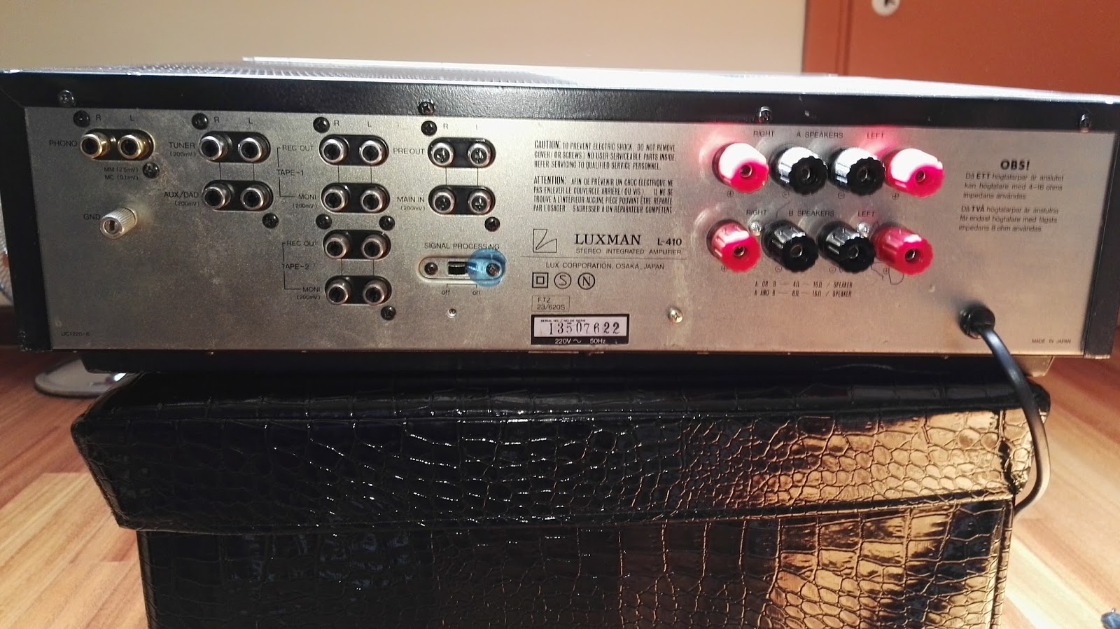 AMPLIFICATORE INTEGRATO HI END HI FI ALTA CORRENTE BEST BUY LUXMAN L ...