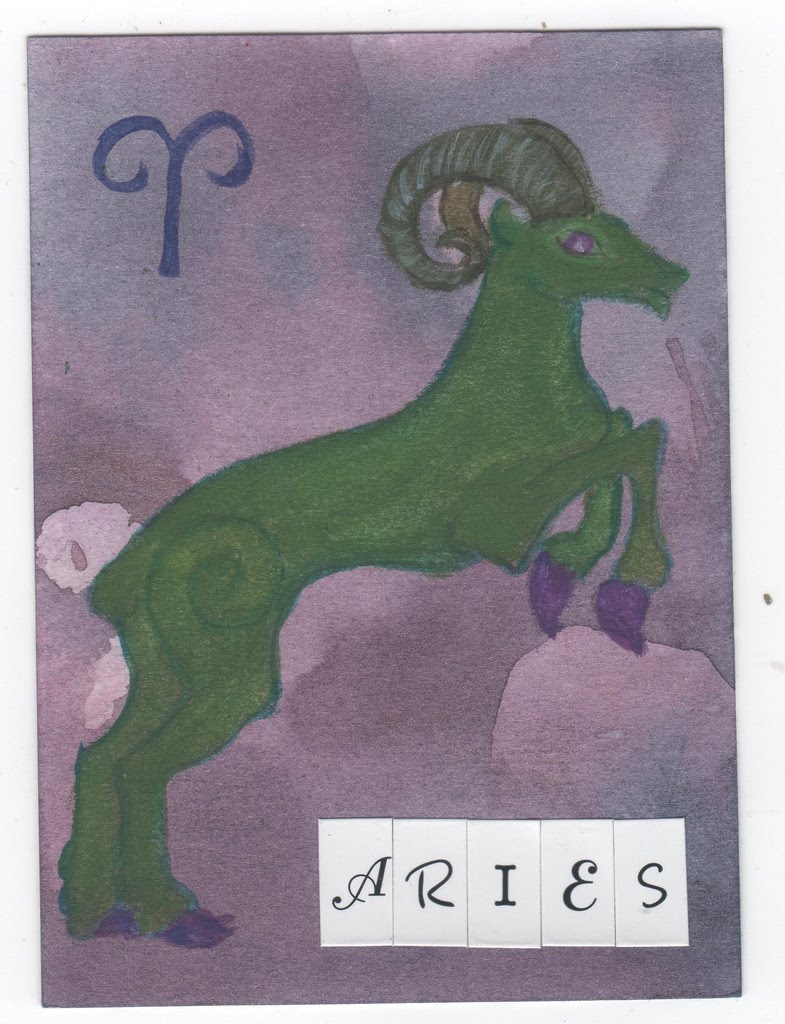 Carnero de Color Verde - IMÁGENES del ZODIACO - 5.000 SIGNOS ZODIACALES ...