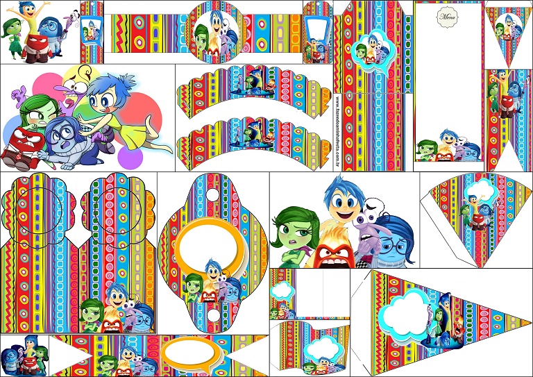 Birthday of Inside Out: Free Printable Image and Free Party Printables ...