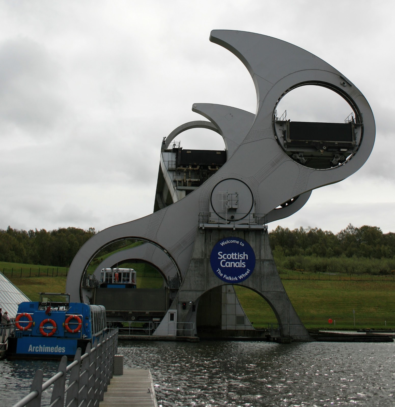 A year in Scotland: 11 May: Falkirk Wheel and Culross