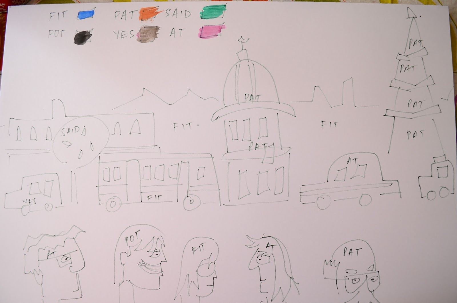 Practical Mom: Paint-by-Word (Practical Mondays #7)