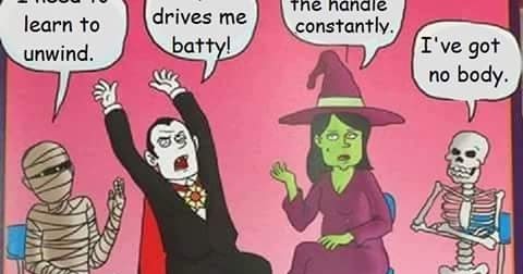 Jeannette's take on life: Halloween Support Group