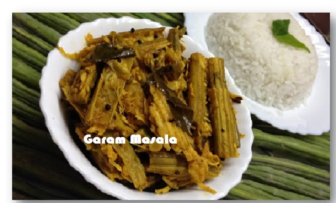 Garam Masala: Muringakka Thoran / Drum stick coconut stir fry