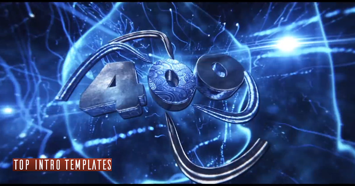 Top Intro Templates: Blender Intro Template #31