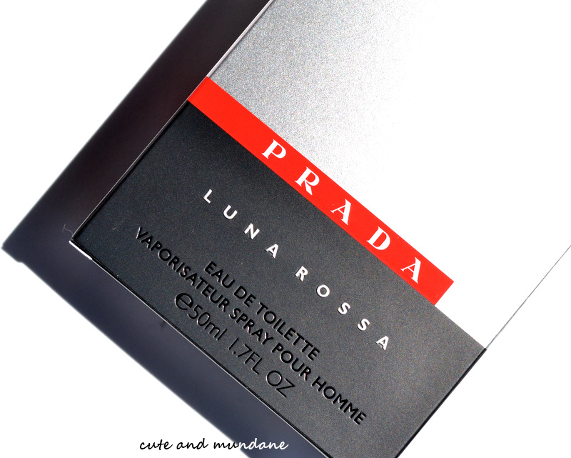 Cute and Mundane: Prada Luna Rossa Eau de Toilette cologne review