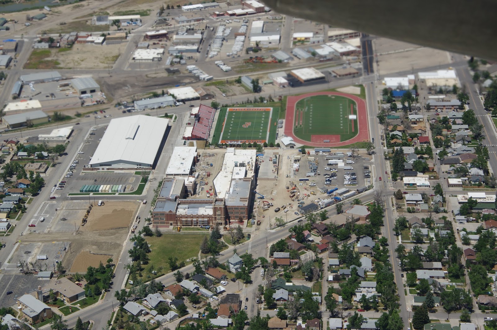 Painted Bricks: Natrona County High School. Casper Wyoming