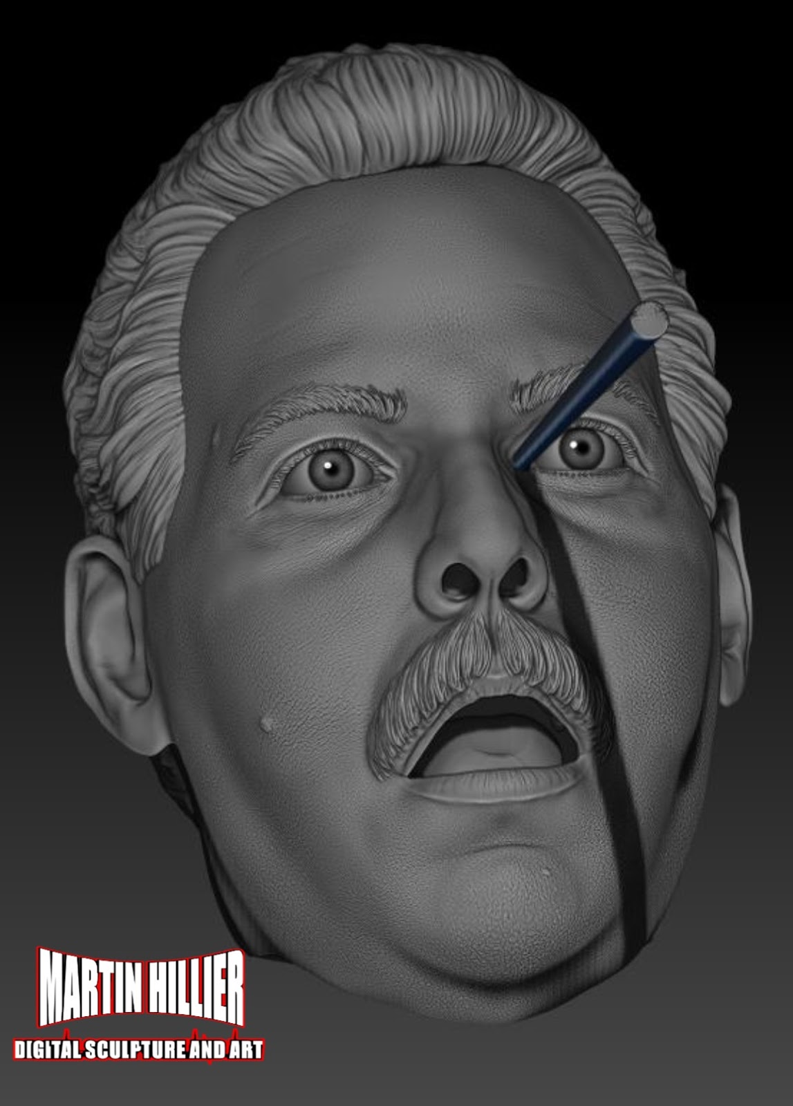 MARTIN HILLIER DIGITAL SCULPTURE AND ART - 1/6 SCALE ACTION FIGURE ...