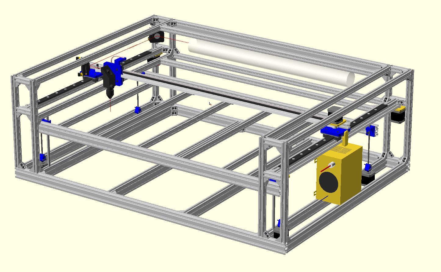 axRap: Laser Cutter Build
