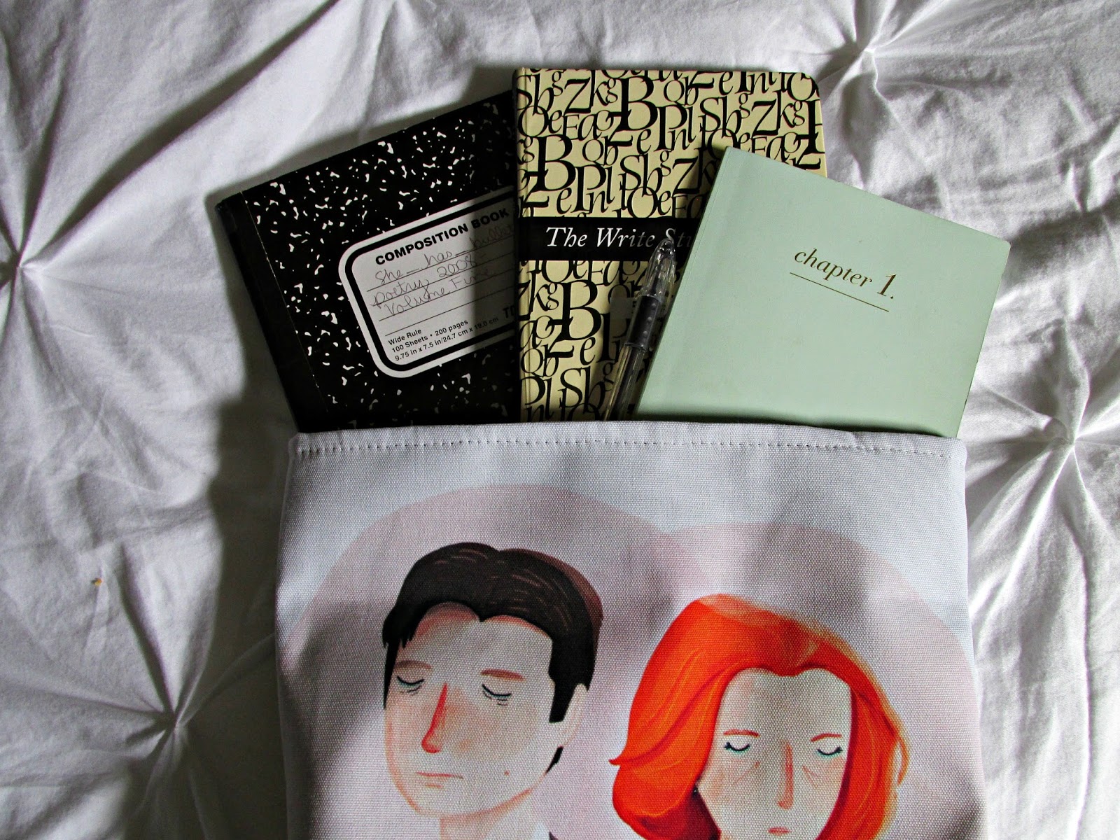 Unspoken Spells: My Writing Bag Essentials