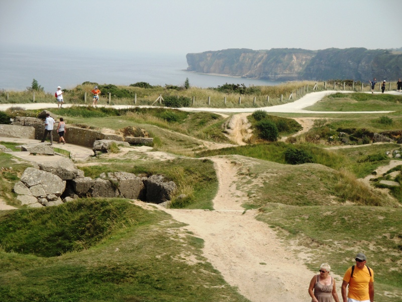 Hawks in Holland: Normandy - Pointe du Hoc