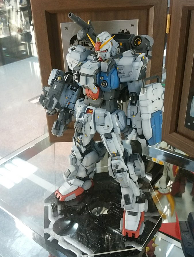 GUNDAM GUY: MG 1/100 Gundam Ground Type - Custom Build