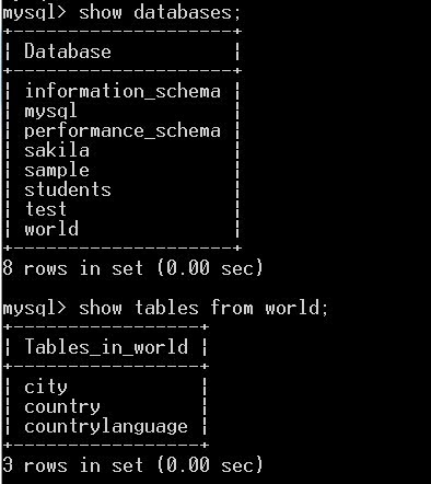 Programming for beginners: Database Metadata