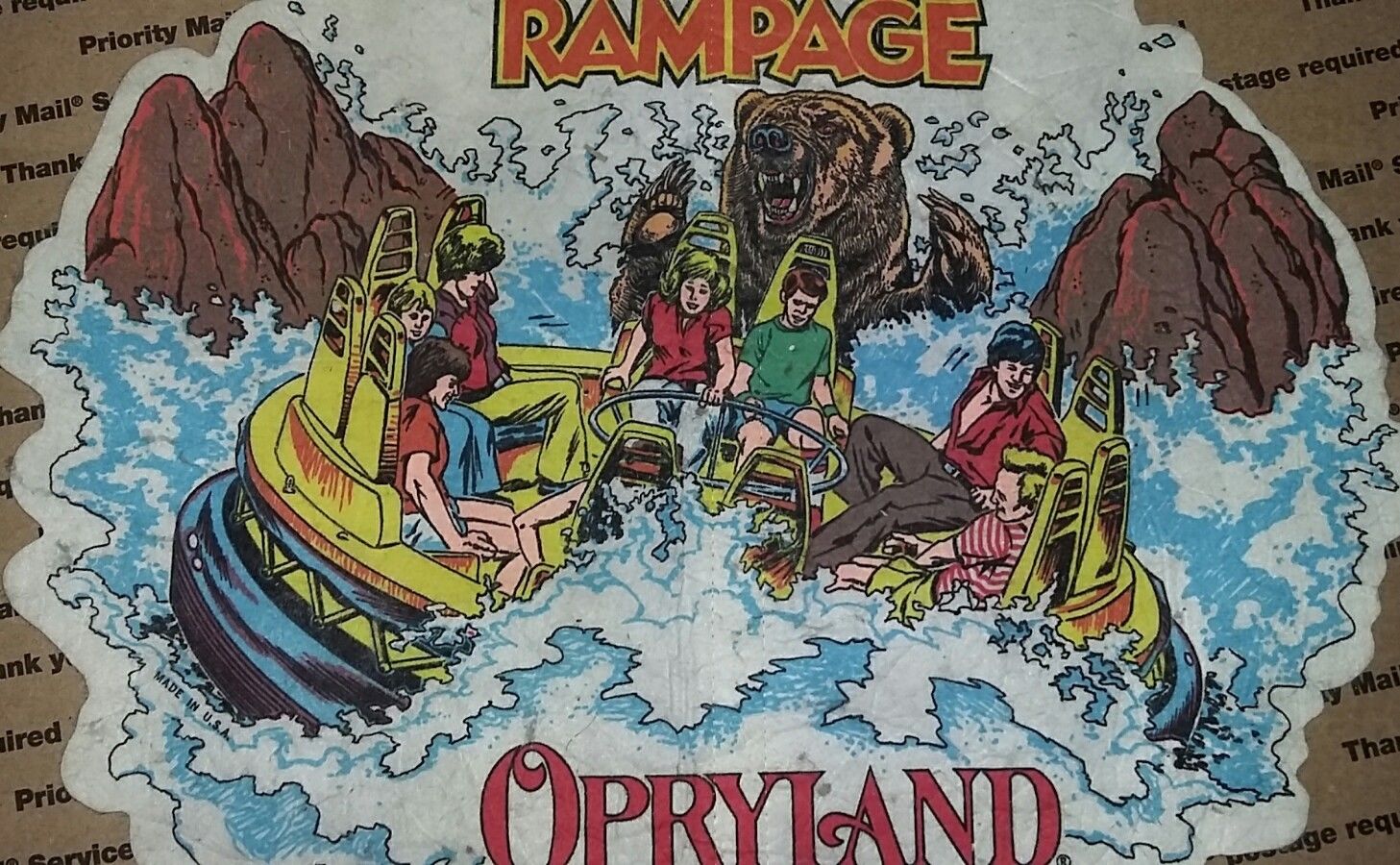 Dan Alexander Dizmentia: Opryland's Grizzly River Rampage Souvenirs ...