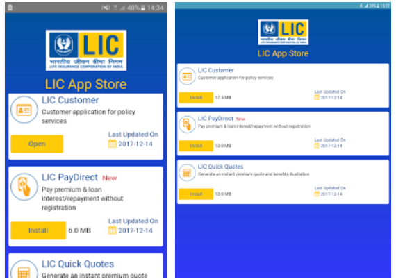 My LIC Mobile App - Youth Apps