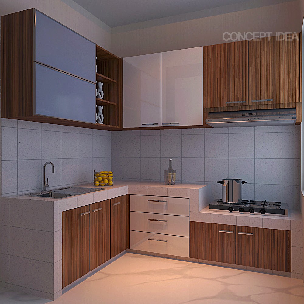 CONCEPT IDEA: DESAIN KITCHEN & PANTRY MINIMALIS