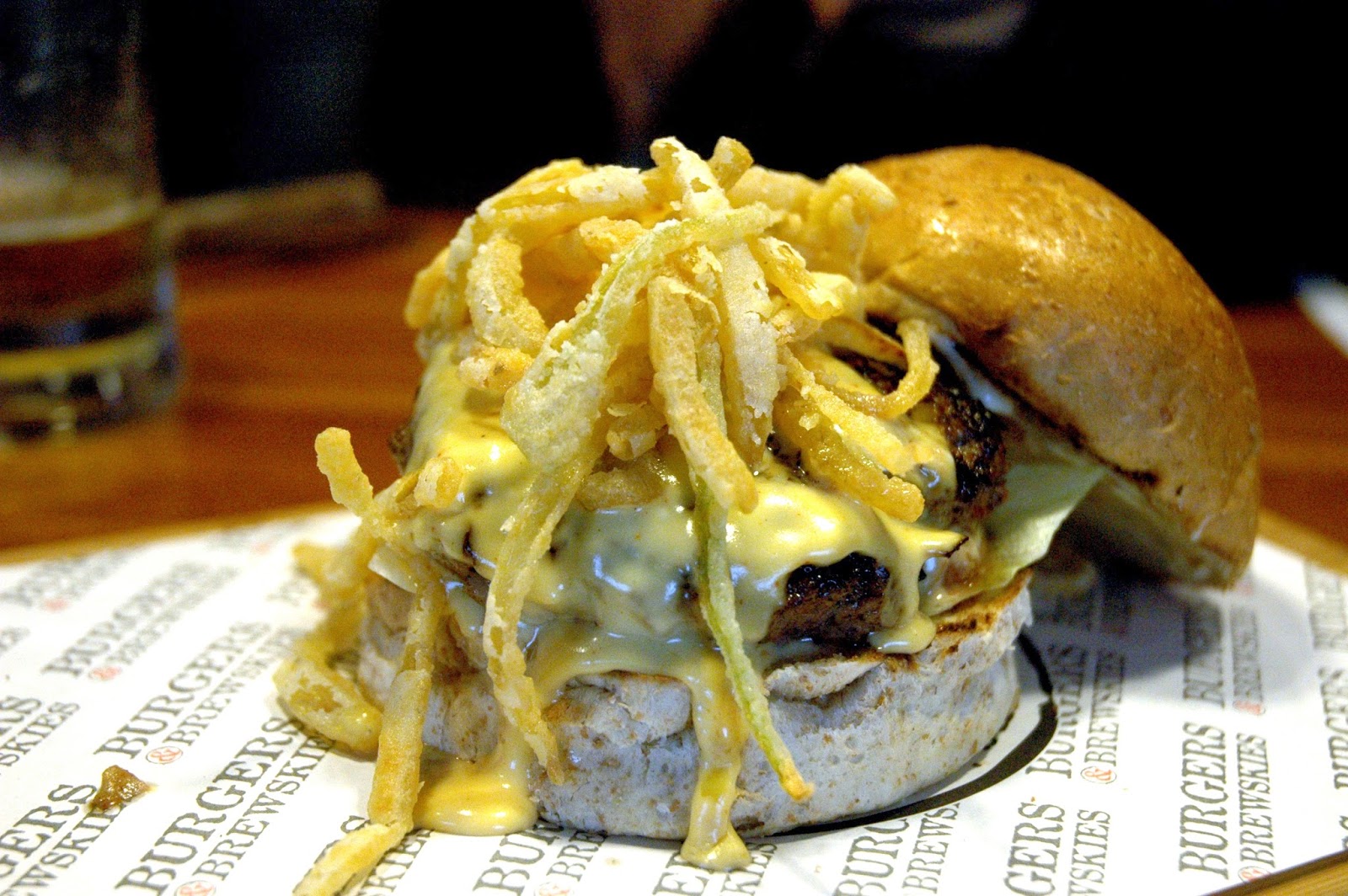 DUDE FOR FOOD: B&B Burgers & Brewskies: The One Place for Burgers and Beer