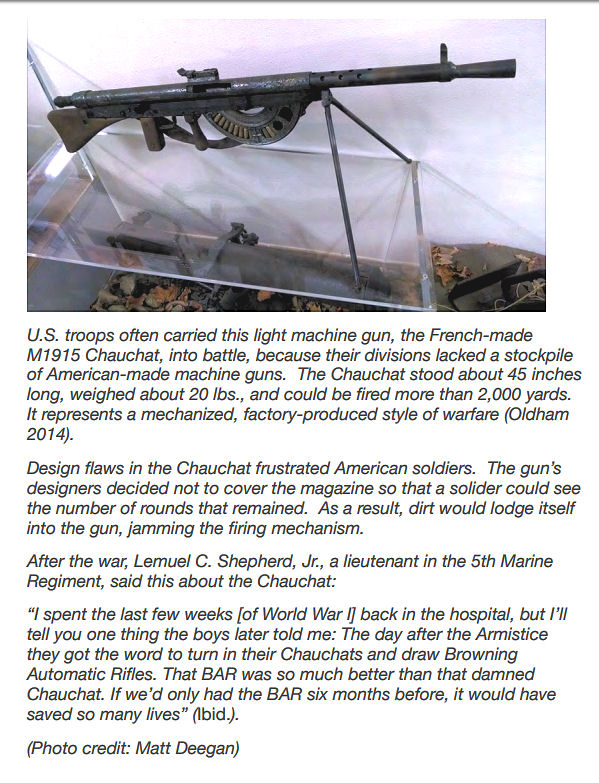 Roads to the Great War: Weapon of War: The Chauchat Light Machine Gun