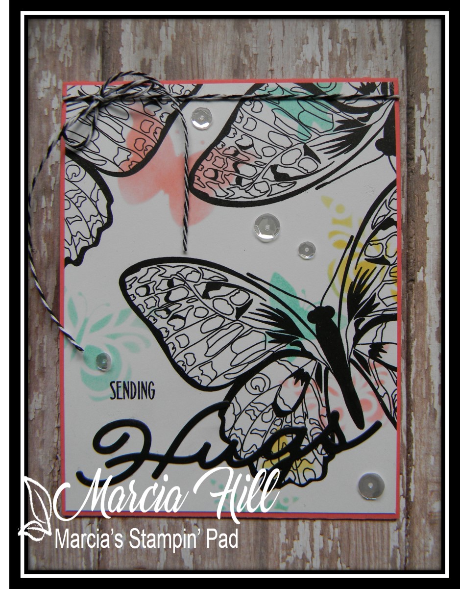 Marcia's Stampin' Pad: Make It Monday #317 - Using Outline Images