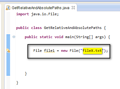 Selenium-By-Arun: 261. Using getPath( ) and getAbsolutePath( ) methods