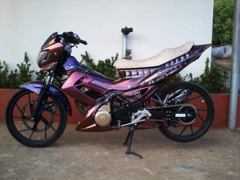 Kumpulan Foto Modifikasi Motor Suzuki Raider 150 Terbaru - Otomotiva