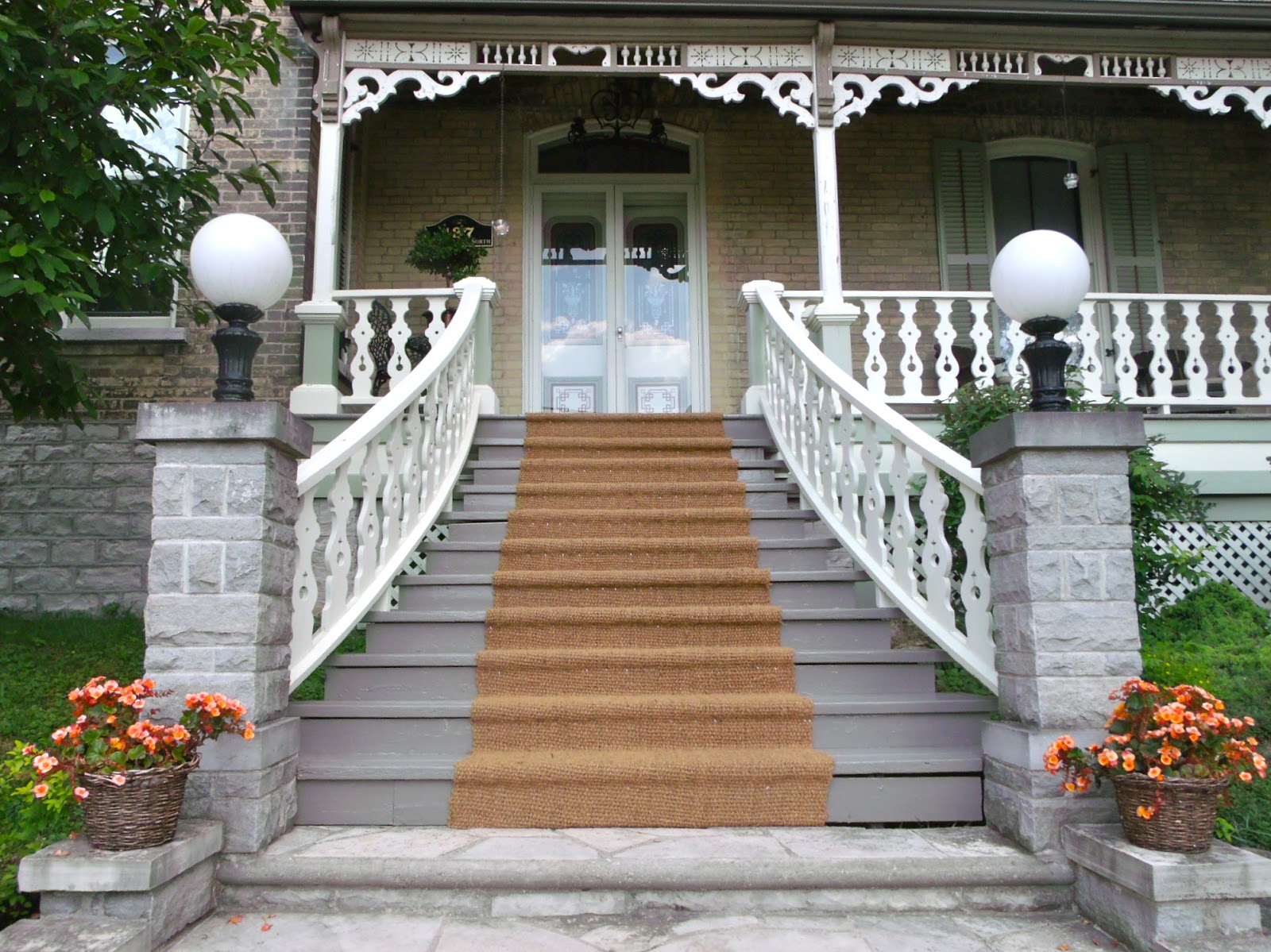 The Dusty Victorian: Victorian Veranda - work in progress III & Coco ...